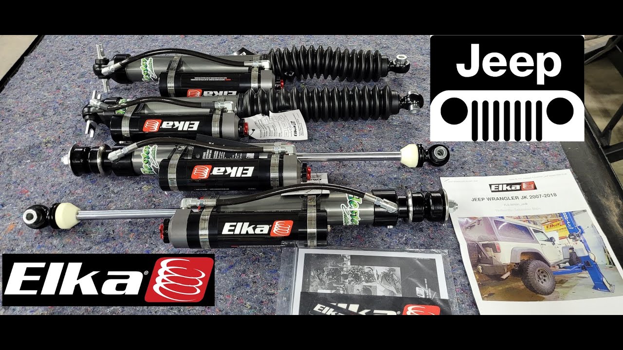 Elka Suspension for #jeep #wrangler and #gladiator (JK/JL/JT) - YouTube