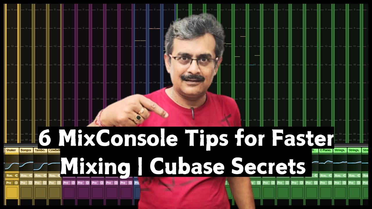 6 MixConsole Tips for Faster Mixing | Cubase Secrets | Mixer Fader Not ...