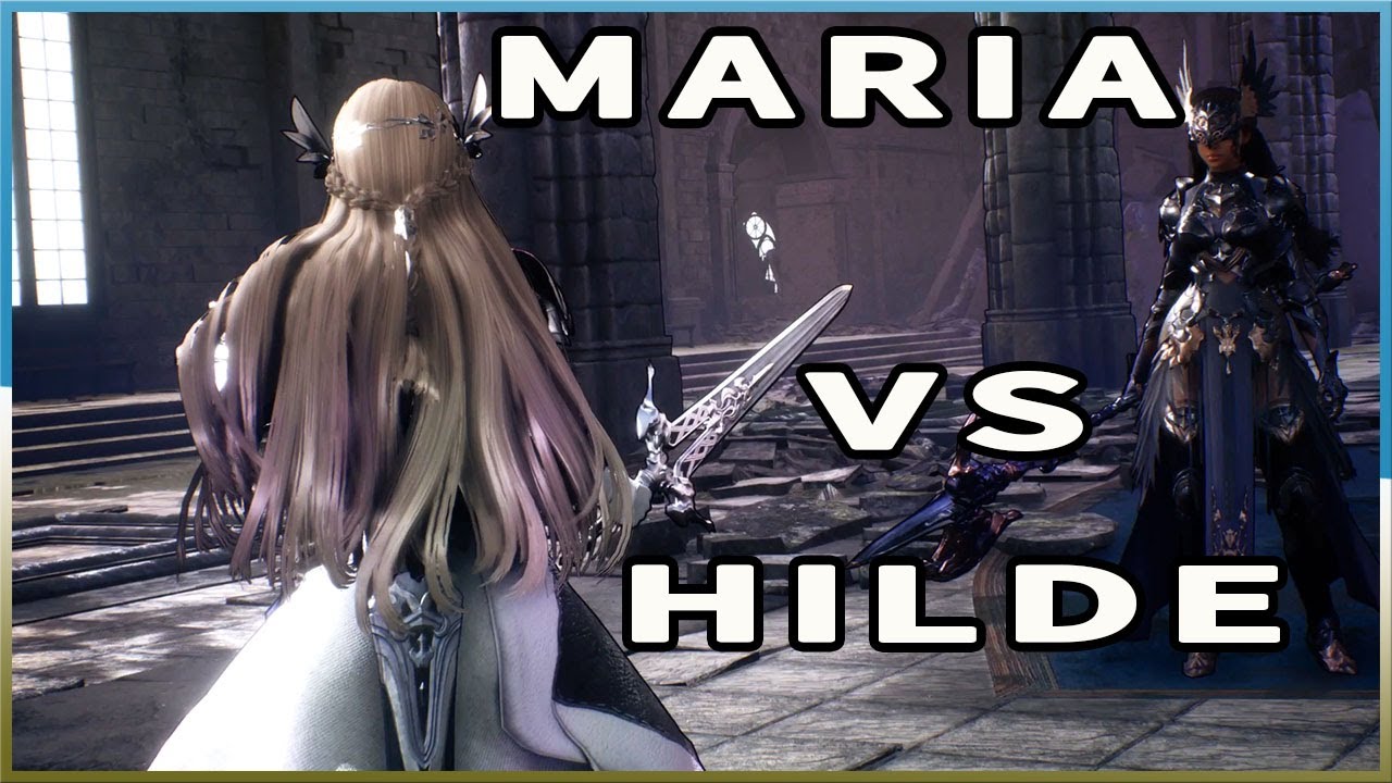 VALKYRIE ELYSIUM - MARIA VS HILDE PIERWSZA WALKA - YouTube