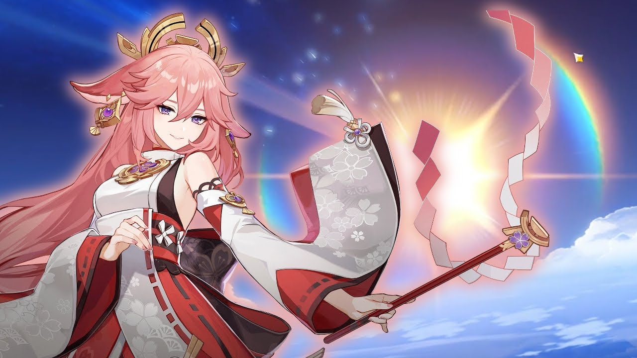 YAE MIKO ROLLS (Genshin Impact) - YouTube