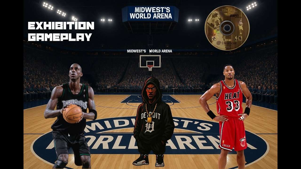ESPN NBA 2Night Gameplay |Dreamcast| With Commentary |T-Wolves vs Heat ...