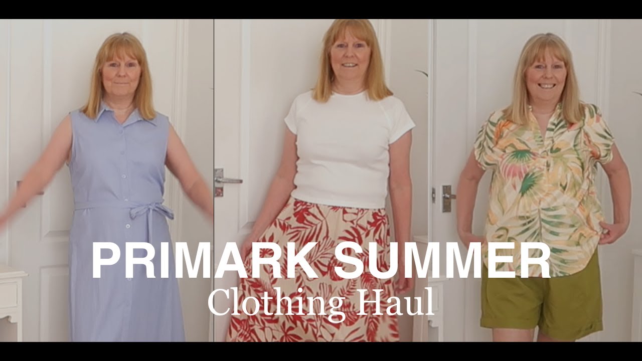Primark Summer Clothing Haul, with a Try-On - YouTube