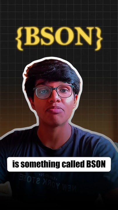 What Is Bson Format In Mongodb Database🤔 Mongodb Nodejs Coding Webdevelopment Youtube