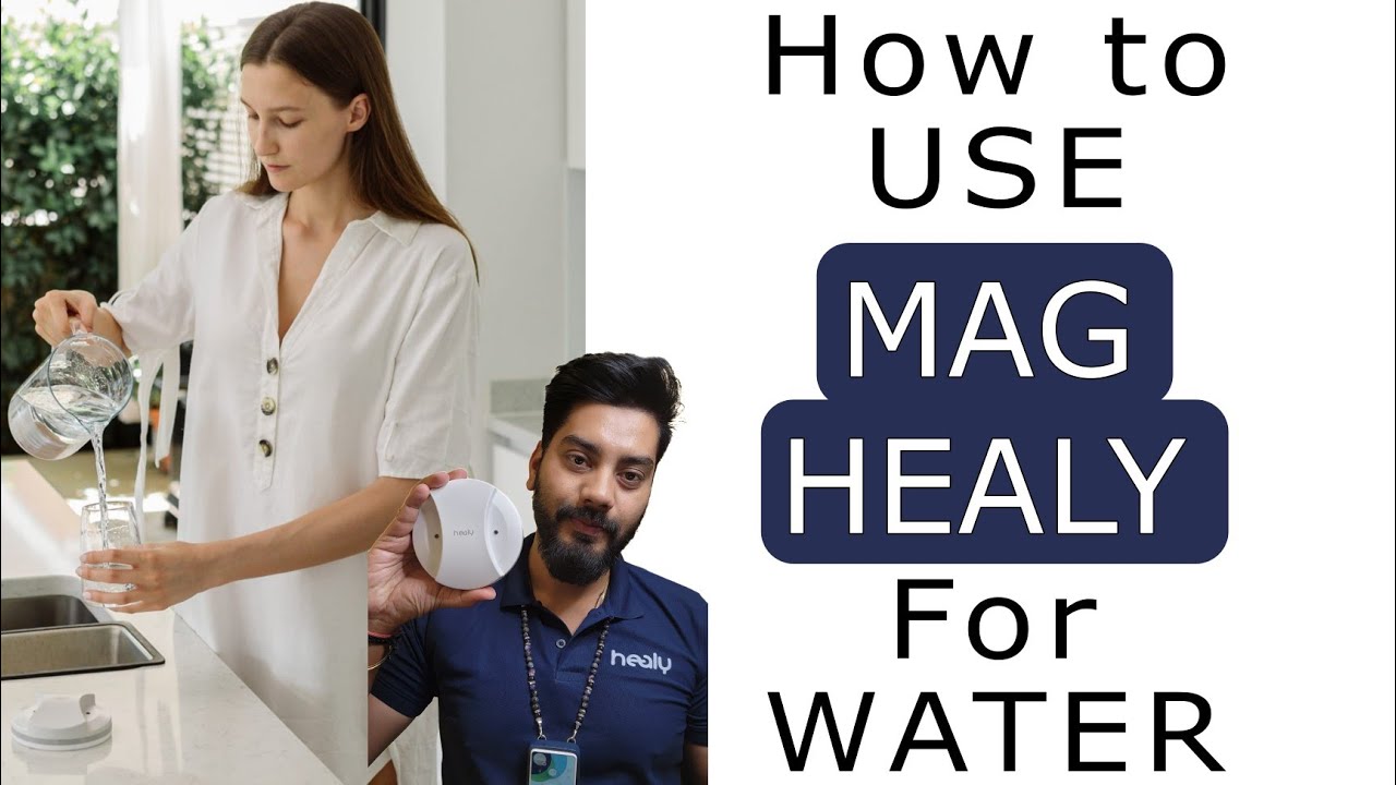 How to Use MagHealy For Water Activation | Mag Healy Programs | Charge ...