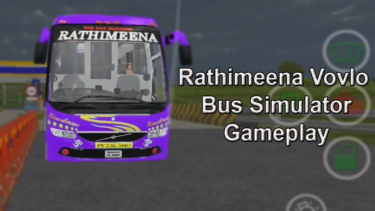 Rathimeena Volvo Bus Driving Simulation | Volvo bus | Bussid ...