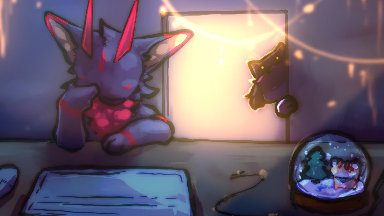Secret 'Santa' | Among Us friends (Procreate 8fps) - YouTube