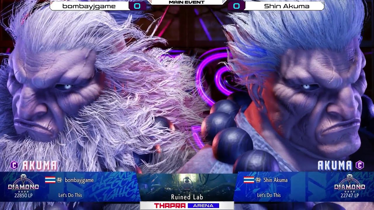 MAIN EVENT EP.99 [SF6] bombayjgame vs Shin Akuma - YouTube