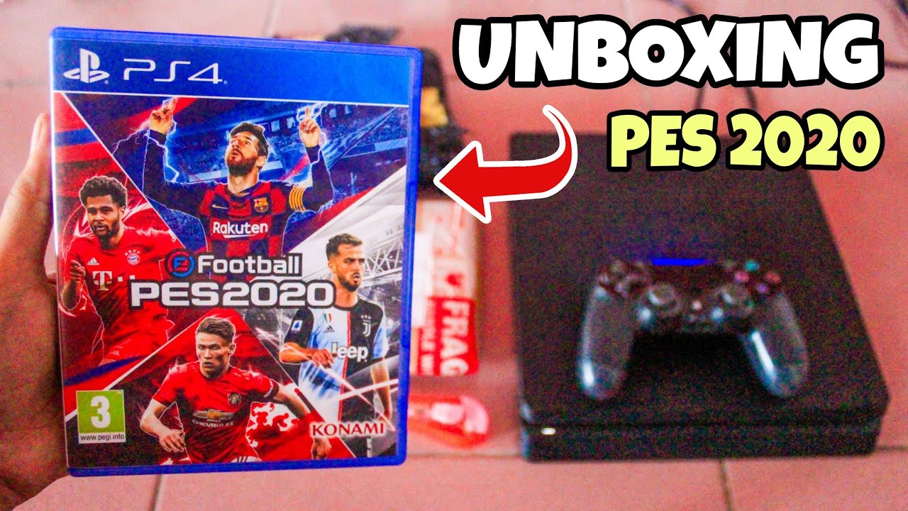 UNBOXING KASET / BD PES 2020 PS4 ORIGINAL - YouTube