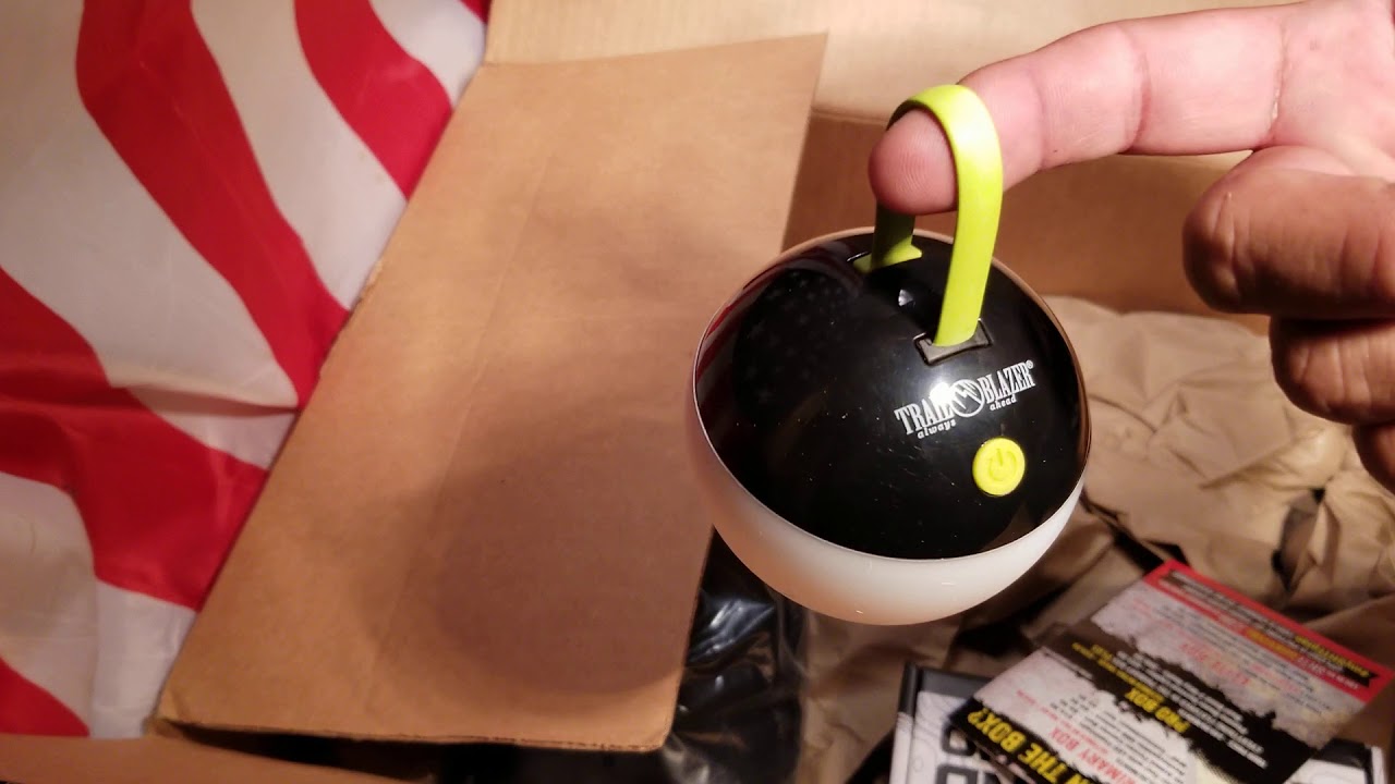 SHTF Mystery Survival Box October 2019 - YouTube