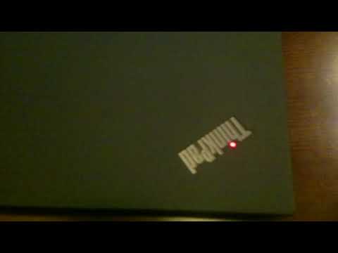 Thinkpad X1 Carbon (2017) Logo with power indicator(sleep)