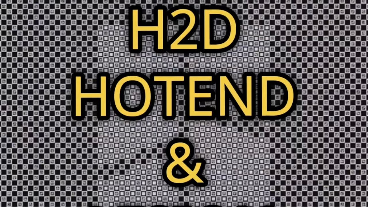 Bambu Lab H2D High Flow Hotend & VISION-ENCODER PLATE sind angekommen ...