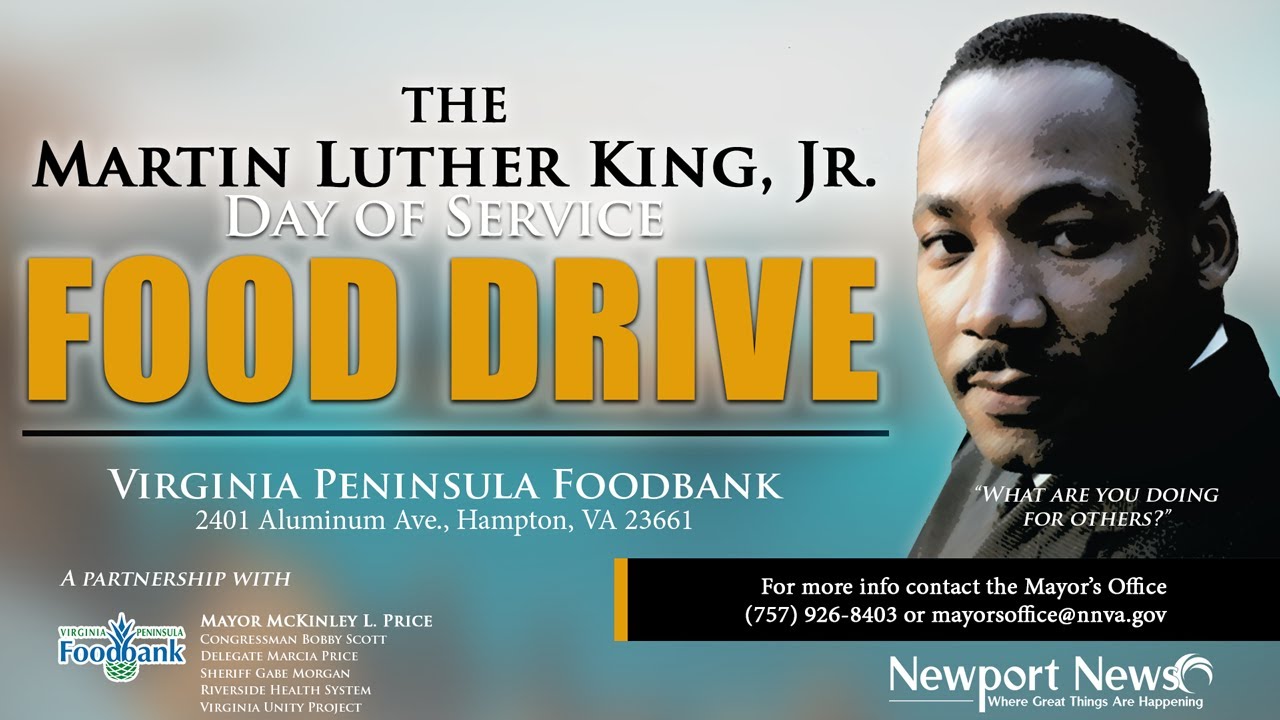 The Martin Luther King Jr. Food Drive 2020 - YouTube