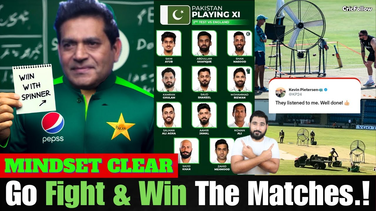 Pakistan Playing XI for the second Test against England | Pakistan Team ...