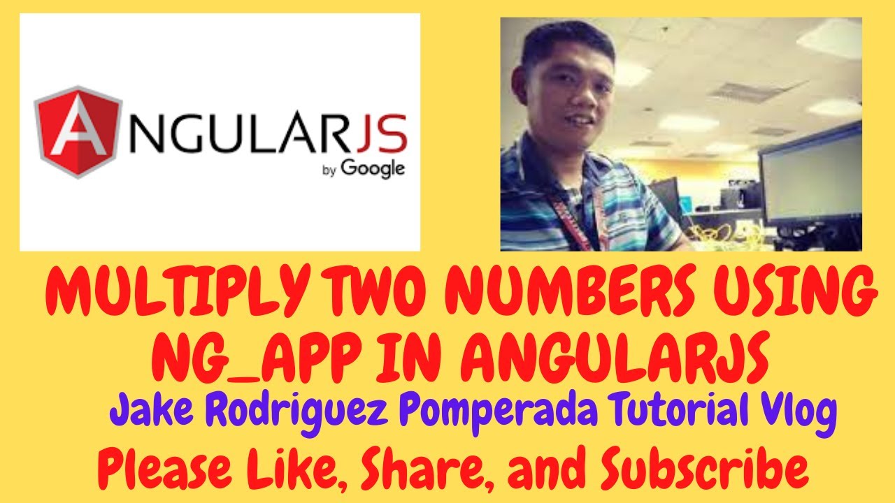 Multiply Two Numbers Using Ng App In Angularjs Youtube