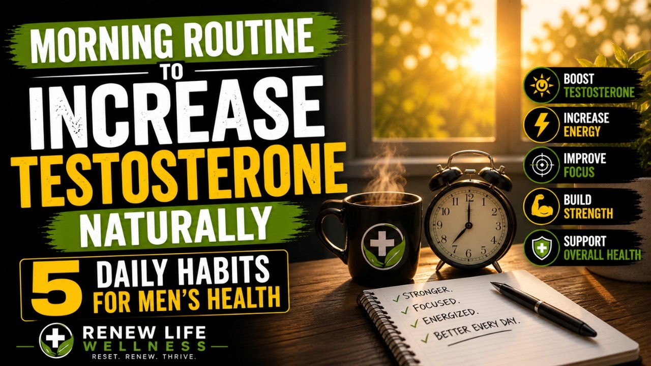 Morning Routine to Increase Testosterone Naturally | 5 Daily Habits for ...