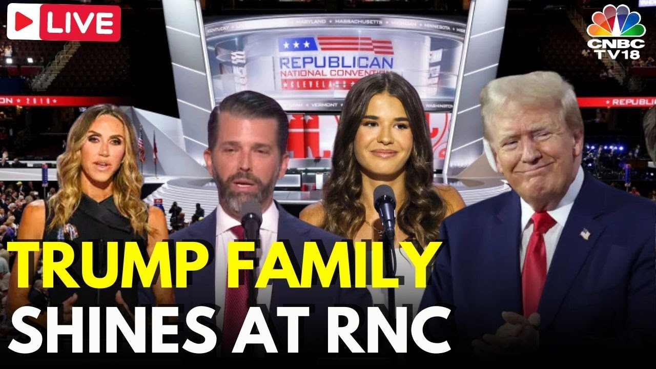 RNC Convention 2024 LIVE: Donald Trump Jr, Kai Trump & Lara Trump Speak ...