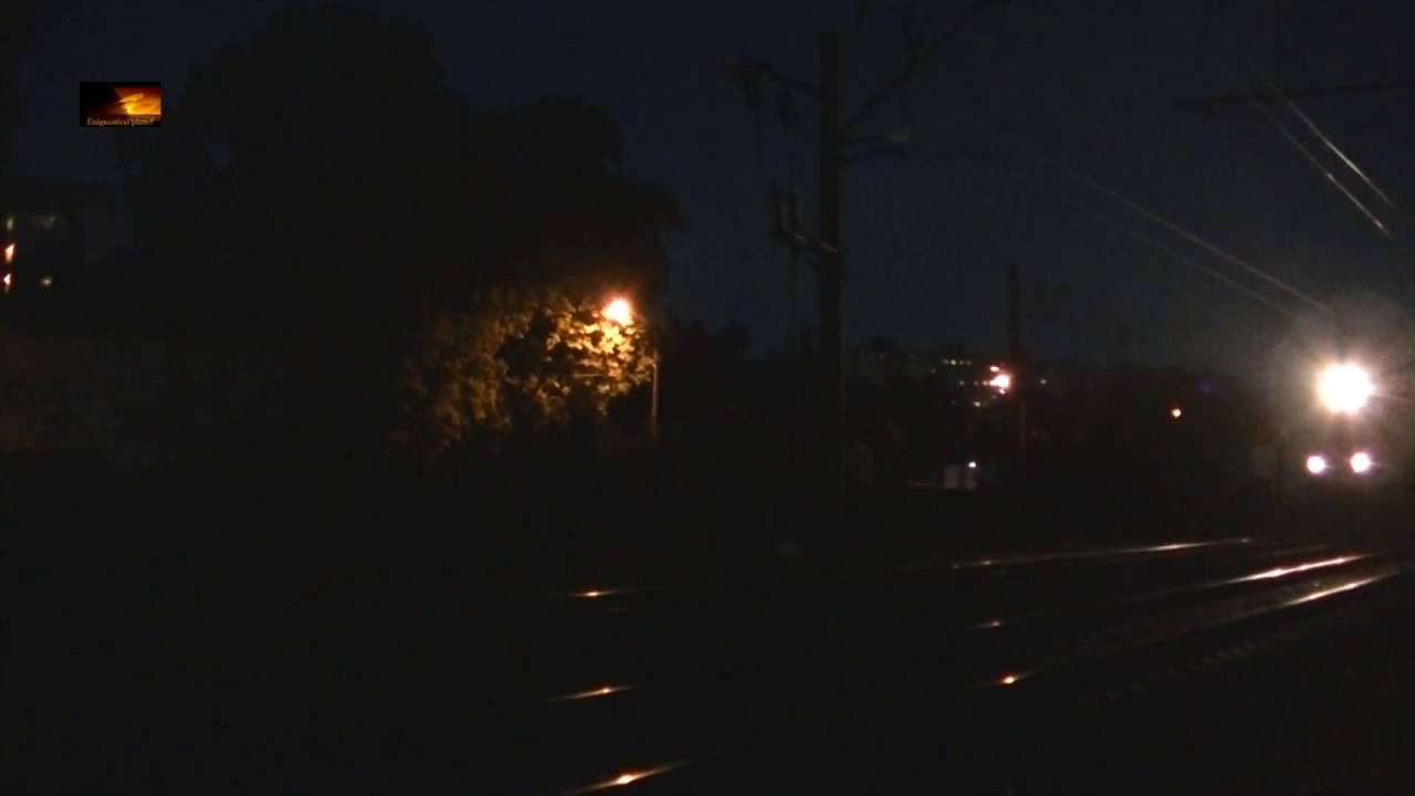Night passenger train - YouTube