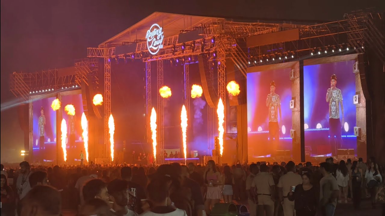 CENTRAL CEE PERFORMANCE IN ROLLING LOUD MUMBAI 💥🔥 - YouTube