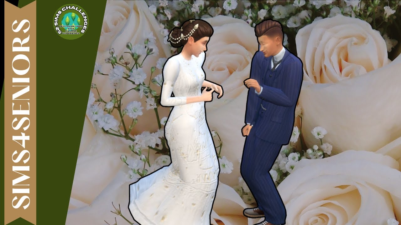 Sims 4 Decades Challenge Margaret's Wedding Day - YouTube