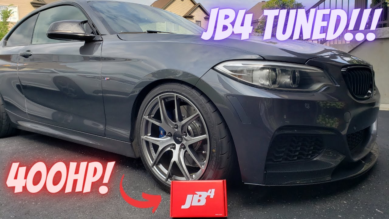 bmw f series jb4 tuned n55 engine (DIY) - YouTube