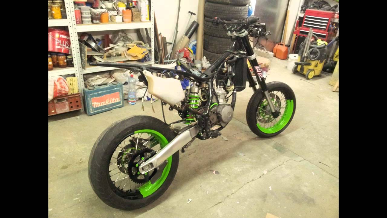 Aprilia MX 125 Green project - YouTube