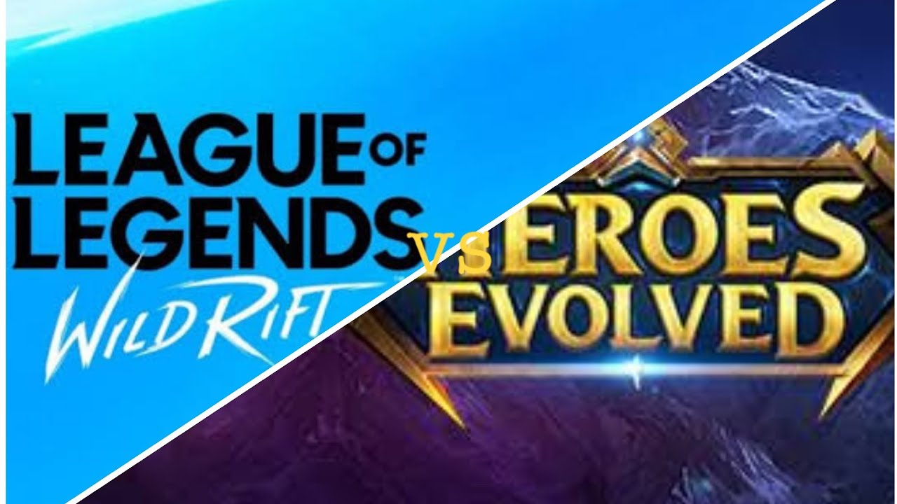 Héroes Evolved vs League Of Legends - YouTube
