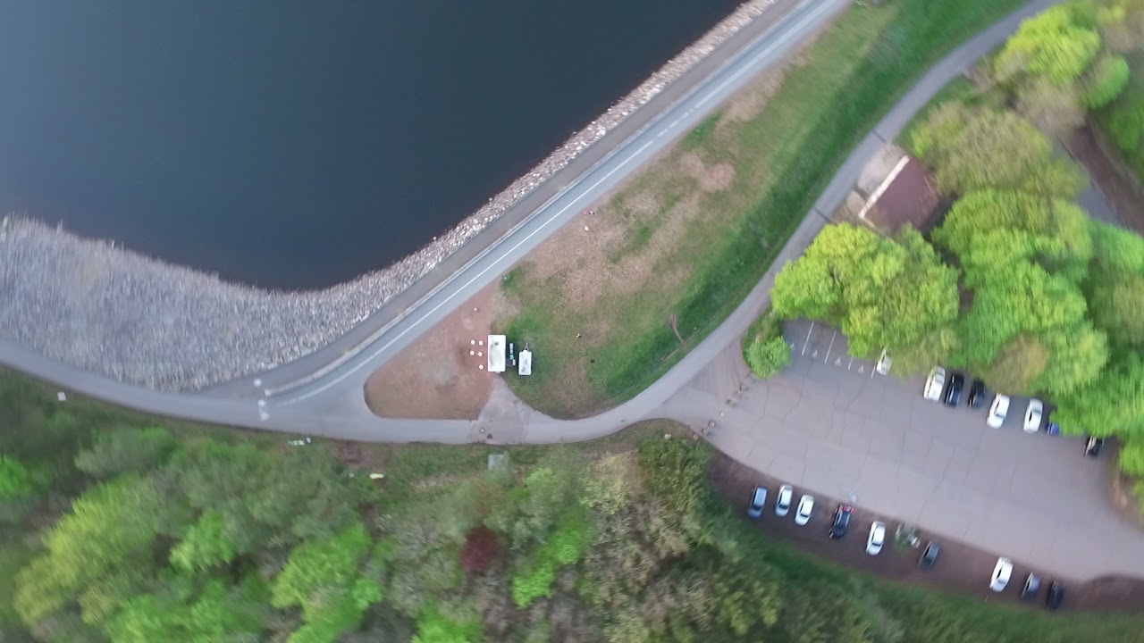 Drone Flying around a lake. Perfect day - YouTube