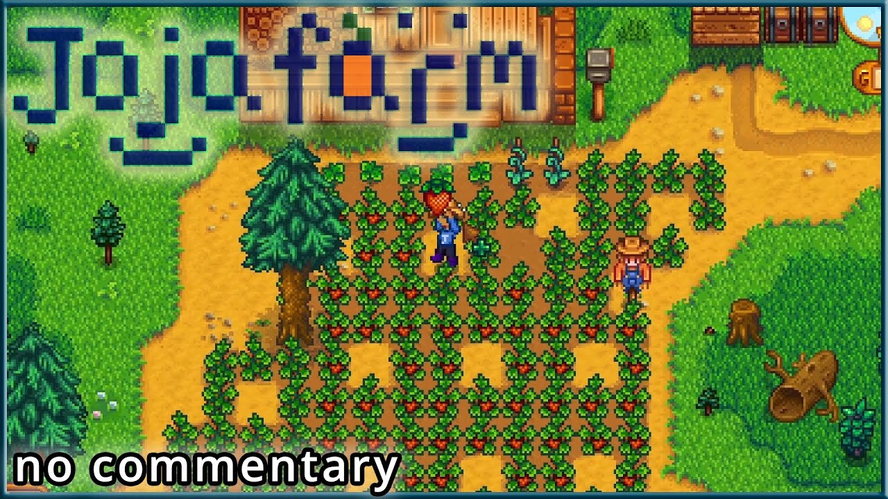 Joja Farm 21 :: Harvesting Strawberries - YouTube