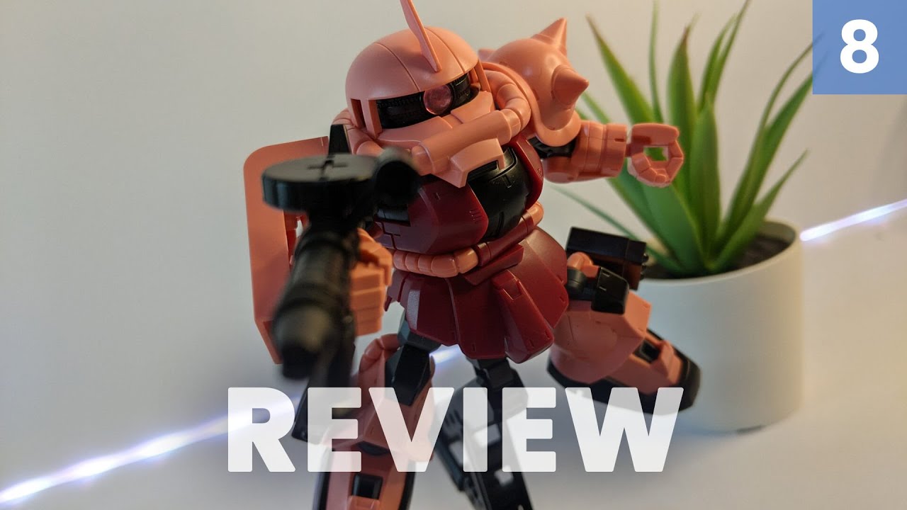 Lebih Keren Pakai CS Frame! Review Bandai SDCS Zaku II & CS Frame ...