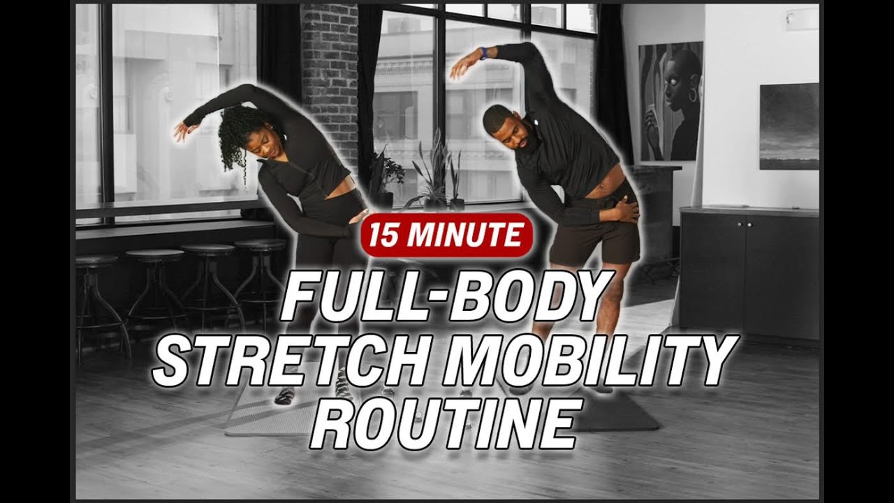 BEST 15 MIN Daily Stretch Routine - Fix Posture, Pain Relief ...