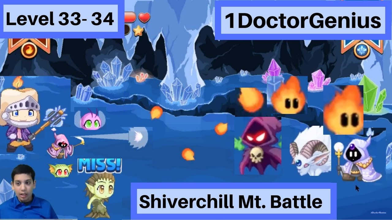 Prodigy Math Game Grade - 3 - Video 26 (Shiverchill Mt.) Level 33 - 34 ...