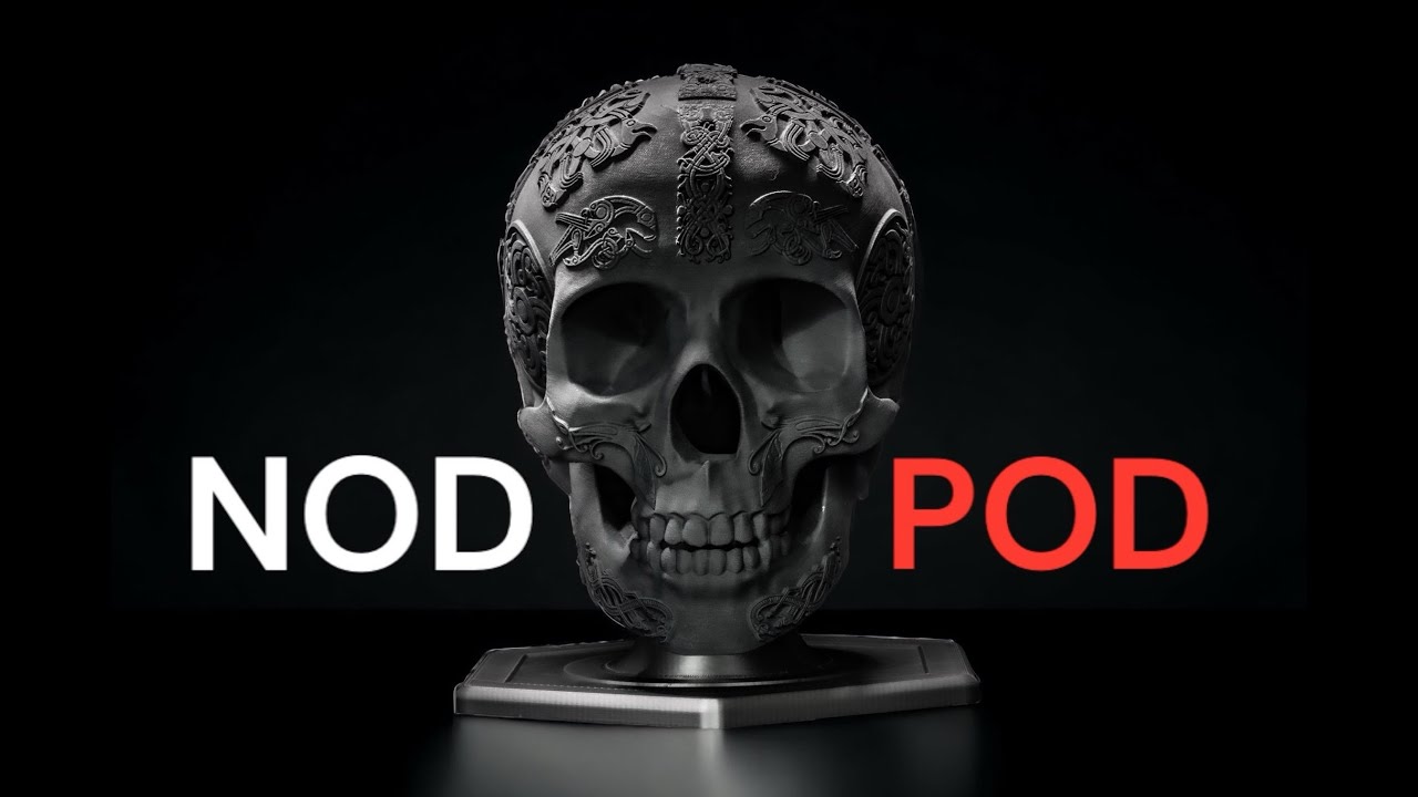 Nodpod Skull Stand - Preorder - YouTube