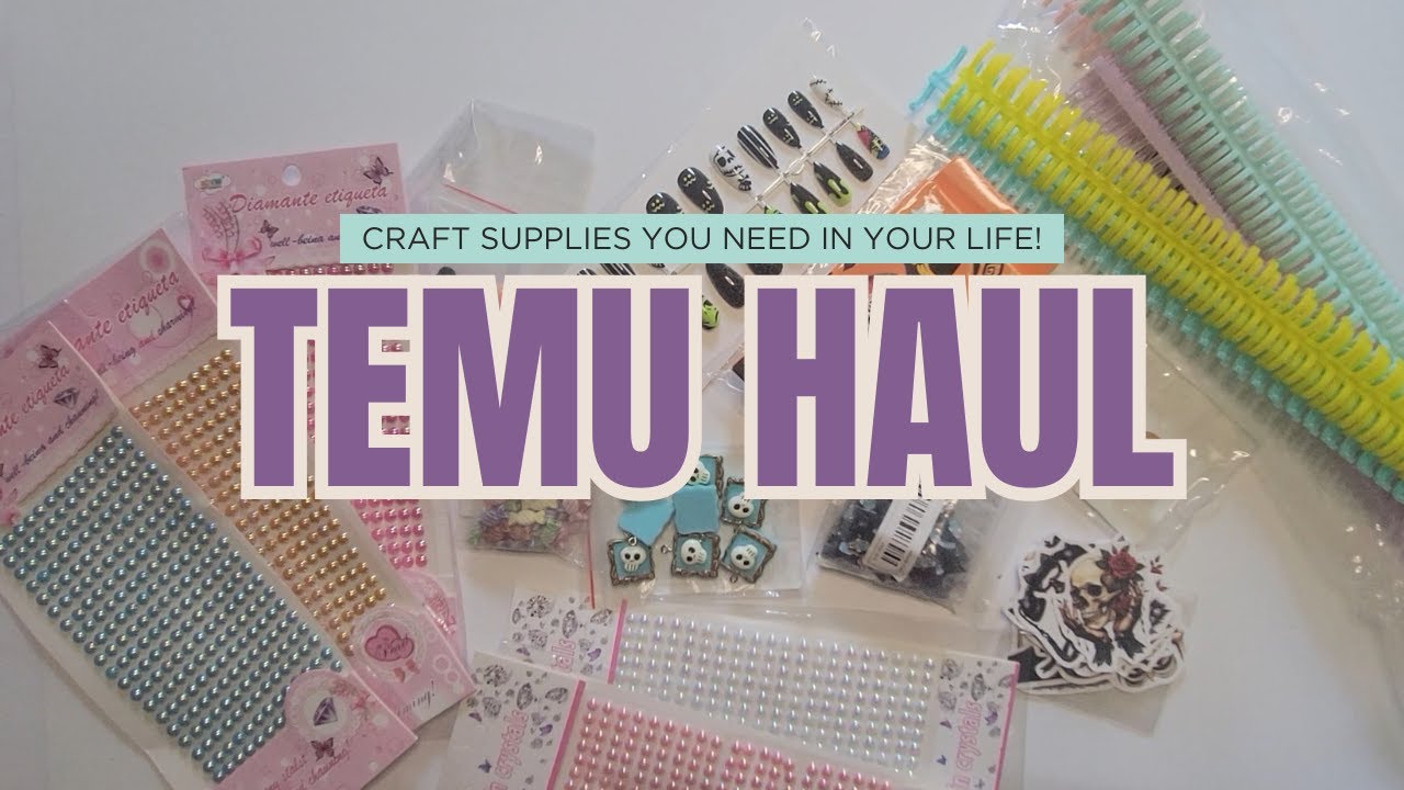 Temu Craft Supplies You NEED In Your Life! (Seriously Genius Finds ...