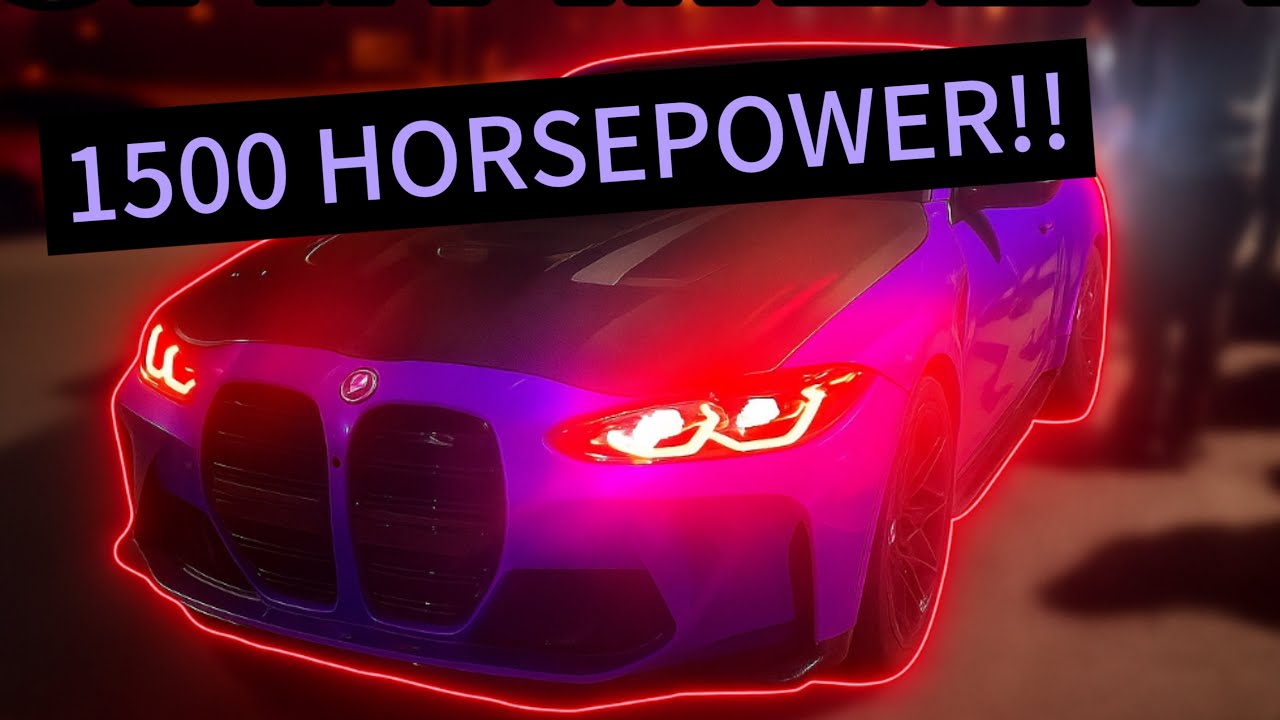 Trying to get a run in With SRT LENS 1500 horsepower bmw M4!! - YouTube
