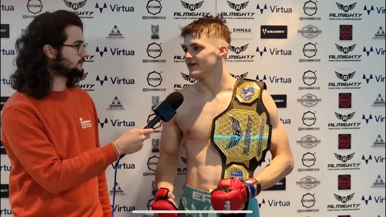 AFC28: Kayne Holmes - Post fight interview - YouTube