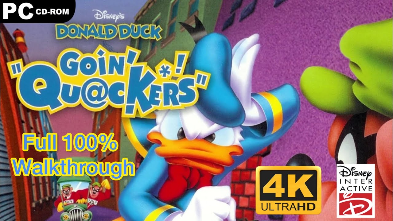 Disney's Donald Duck: Quack Attack [PC] (100% Walkthrough) - Full Game 4K60ᶠᵖˢ UHD - YouTube