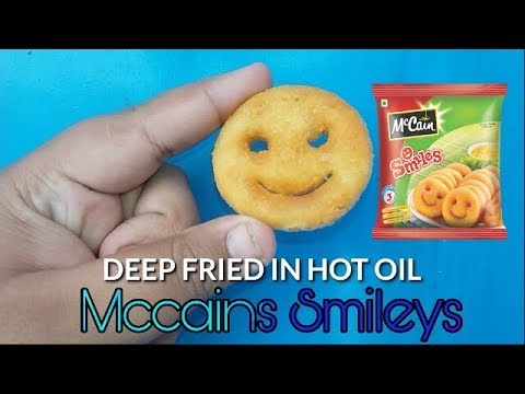 Mccain's Smile Fries, Unpacking and Review, Recipe. - YouTube
