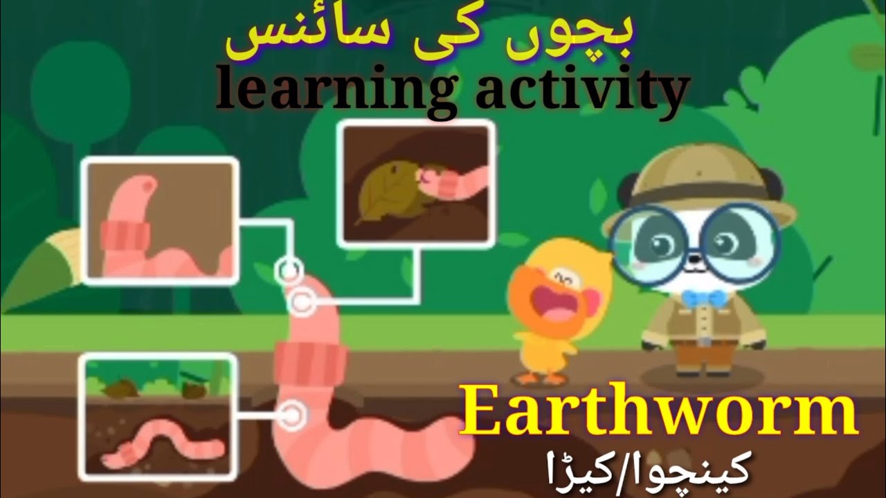 Earthworm||what is earthworm||earthworm model,kids videos,learning,toys ...