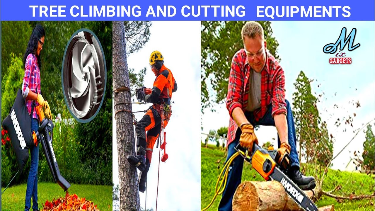 BEST TREE CLIMBING AND CUTTING GADGETS || MIX GADGETS 😲 - YouTube