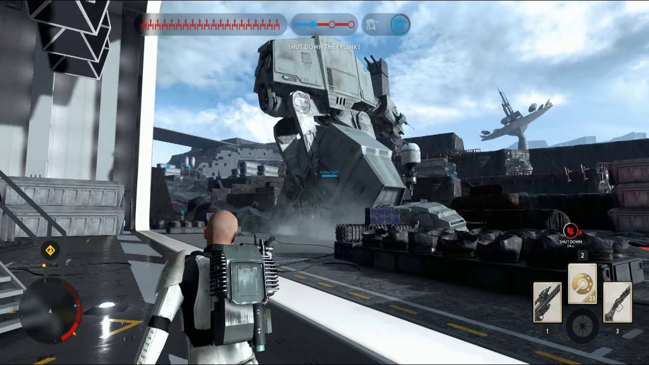 Endless Walker Assault Glitch (Star Wars : Battlefront) - YouTube