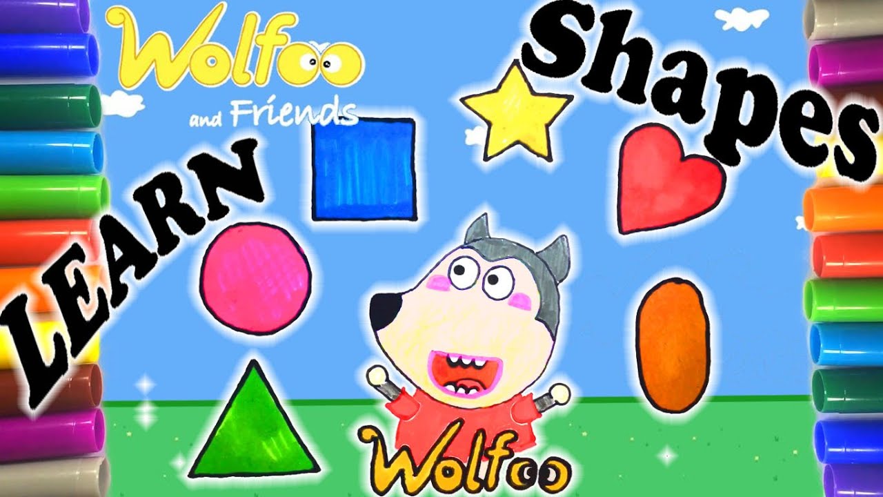 Wolfoo learns shapes | Educational Videos for Kids & Toddlers ...
