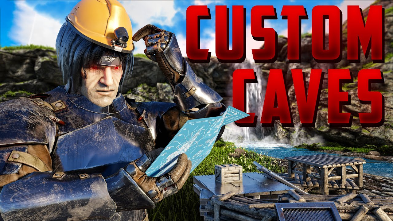 How to make Custom Caves on ARK! - YouTube