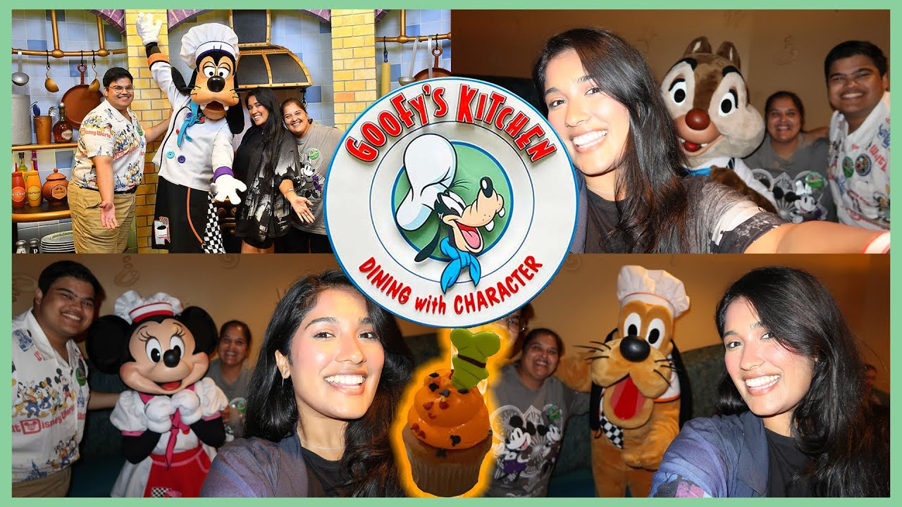 GOOFY’S KITCHEN | BEST Character Experience EVER | Minnie Mouse Is WILD ...