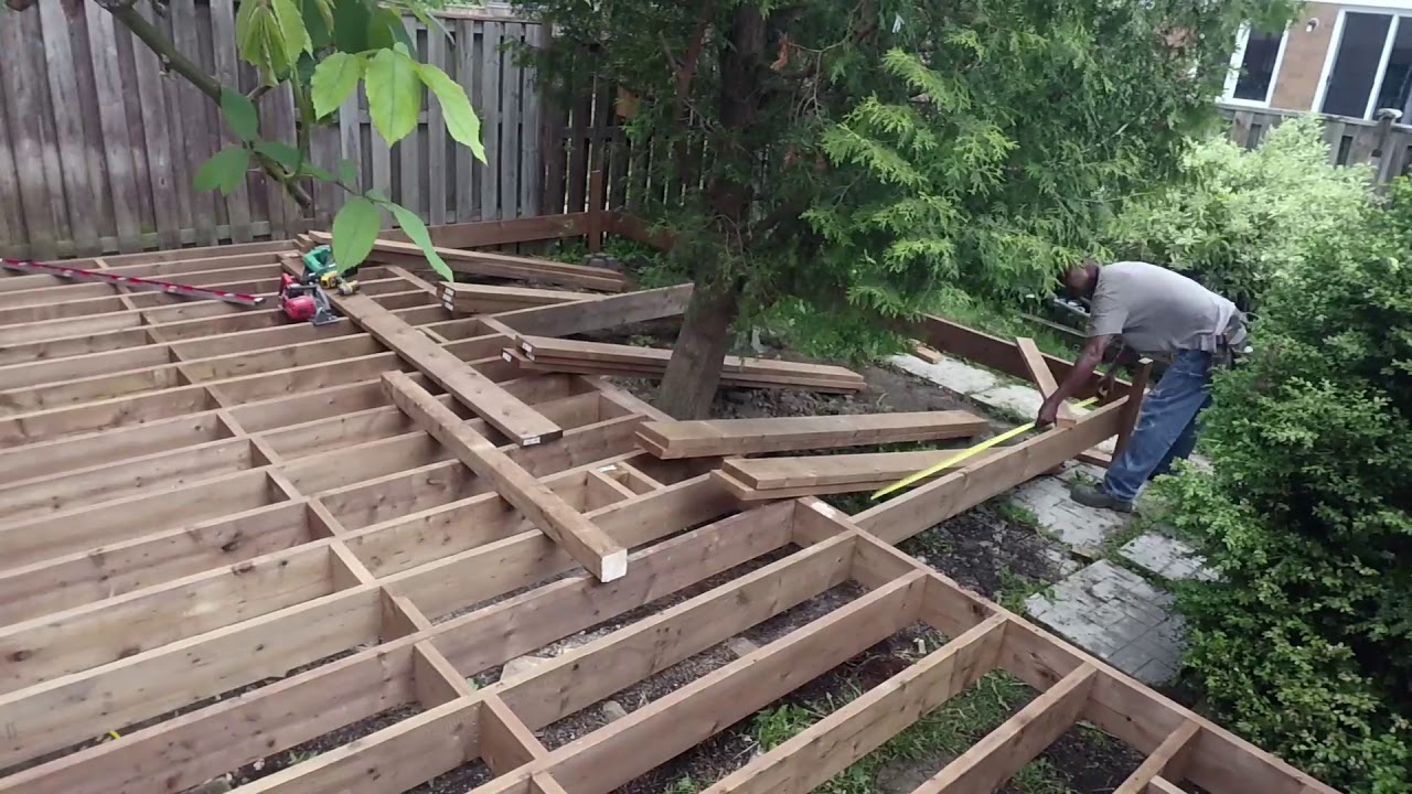 Deck Framing 2 - YouTube