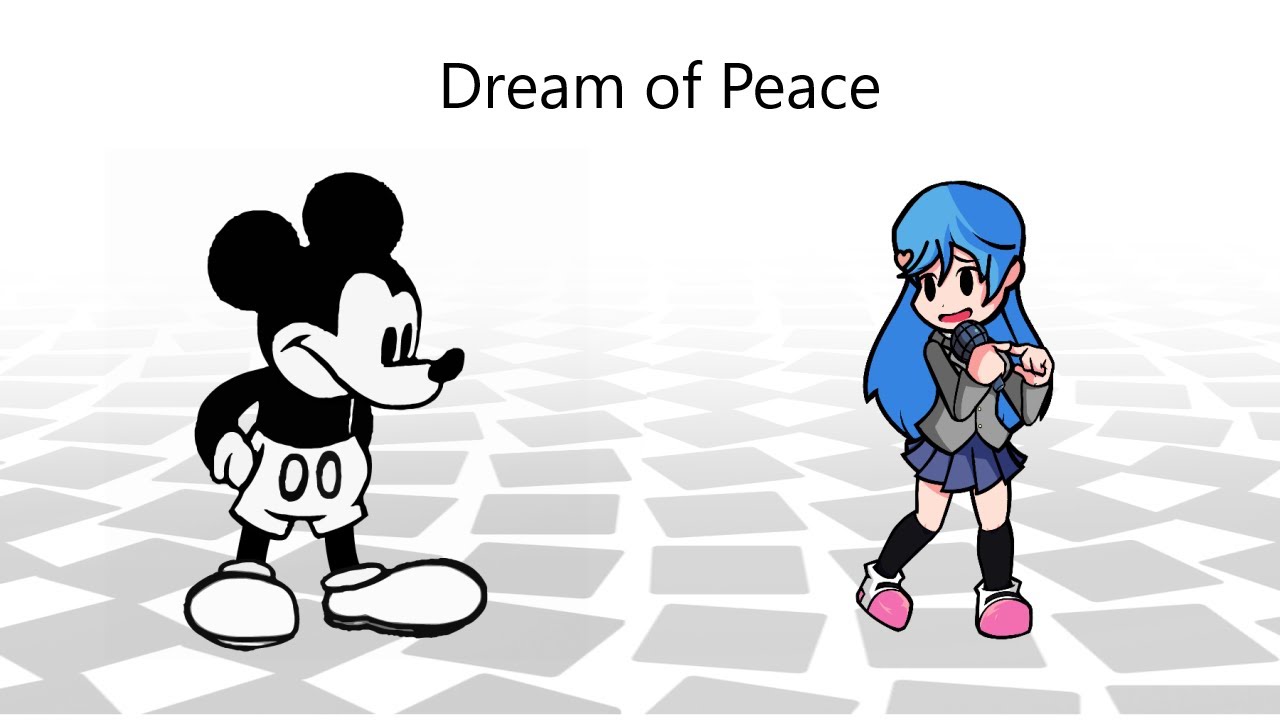 Dream of Peace But SNS Mouse and Sayoko Sings It FNF - YouTube