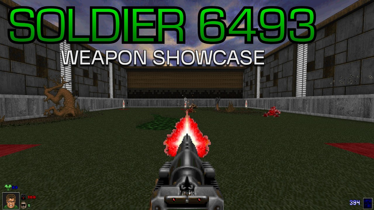 Doom mod weapon showcase: Soldier 6493 - YouTube