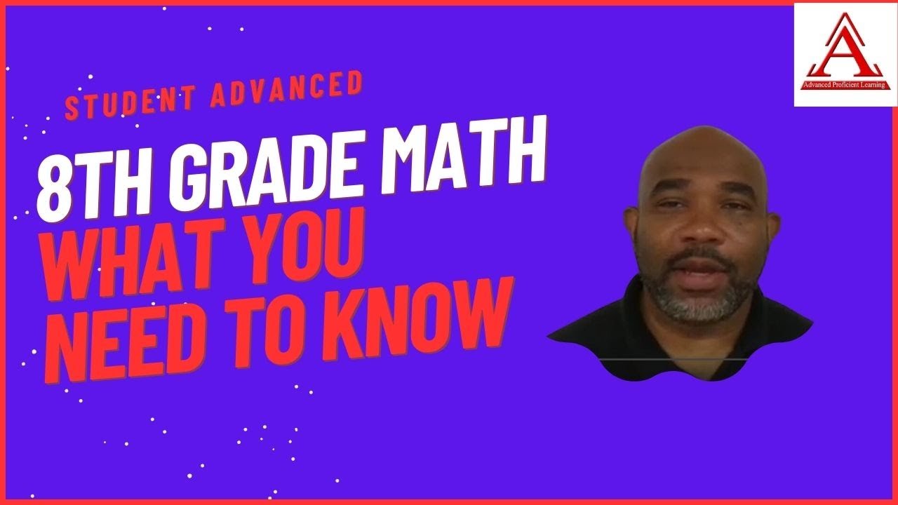 Eighth Grade Math Explained: This is what to expect - YouTube