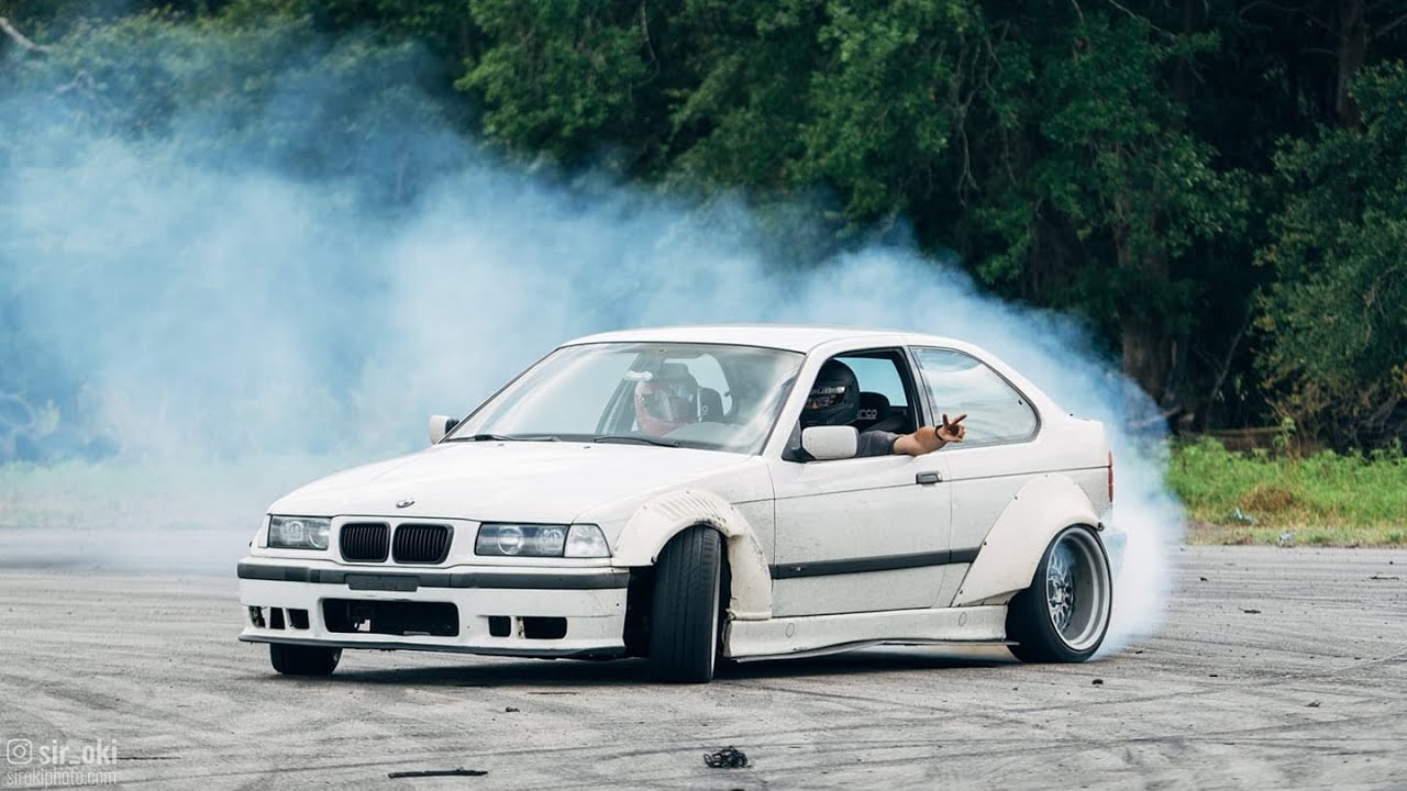 'WIDENUF' BirthDRiFT Bash at OSW | Drifting BMW 318Ti (E36) - YouTube