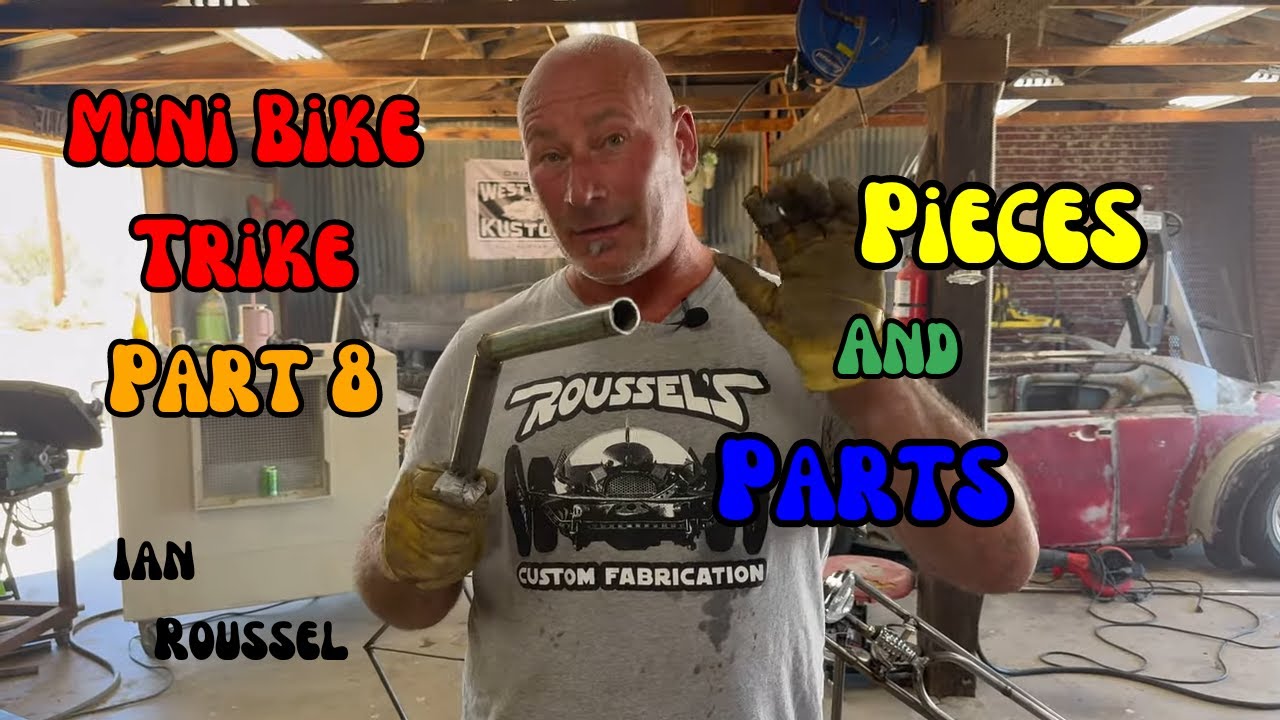 Mini Bike Trike Part 8! Parts And Pieces 🧐 Ian Roussel - YouTube