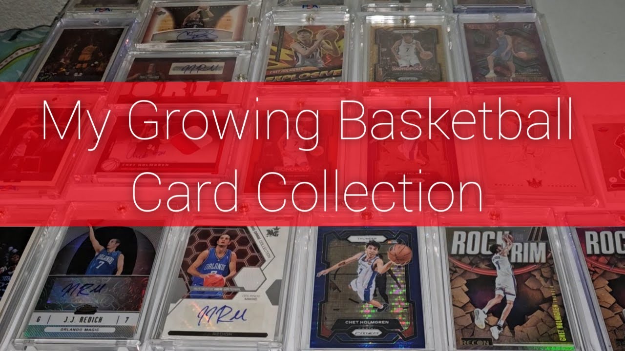 My Growing Basketball Card Collection - YouTube